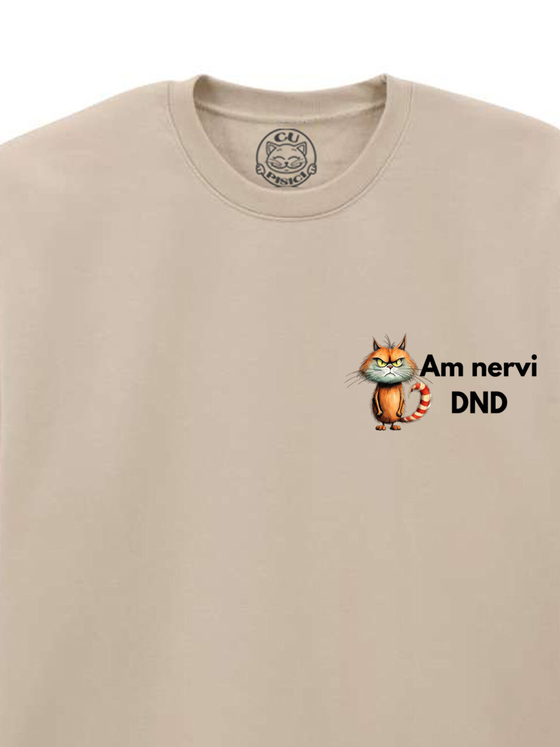 Bluza Printata-Am Nervi, Unisex - Cu Pisici