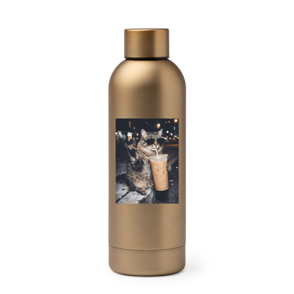 Termos Premium-Rebel Cat - Cu Pisici